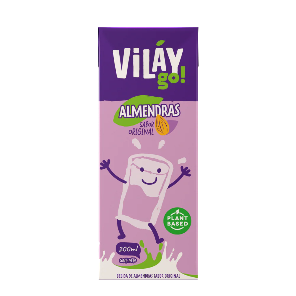 LECHE VEGETAL DE ALMENDRA ORIGINAL VILAY 200 ML - Sanomarket
