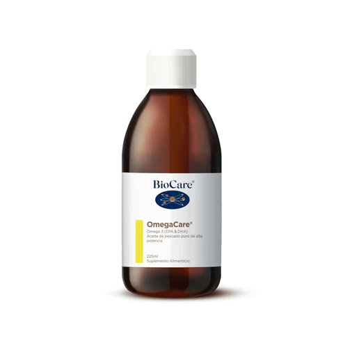 OMEGACARE ACEITE DE PESCADO BIOCARE 225 ML - Sanomarket