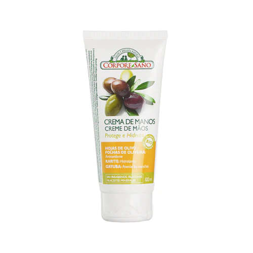 CREMA DE MANOS HOJAS DE OLIVO Y GAYUBA 100ML - Sanomarket
