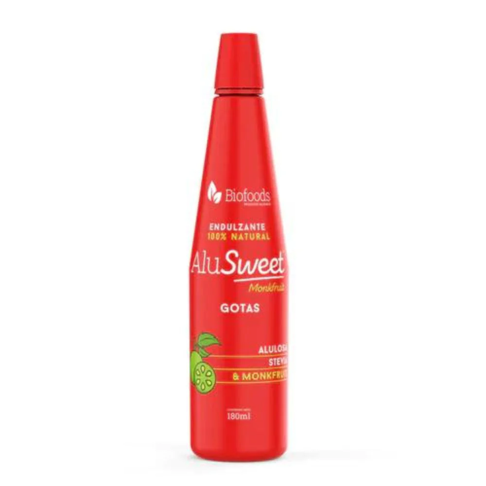 ALUSWEET MONKFRUIT BIOFOODS 180ML - Sanomarket